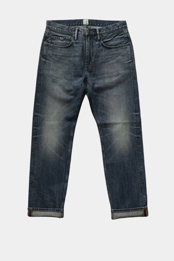 Minus One Nordic Denim Jeans voor Heren | Dark Authentic