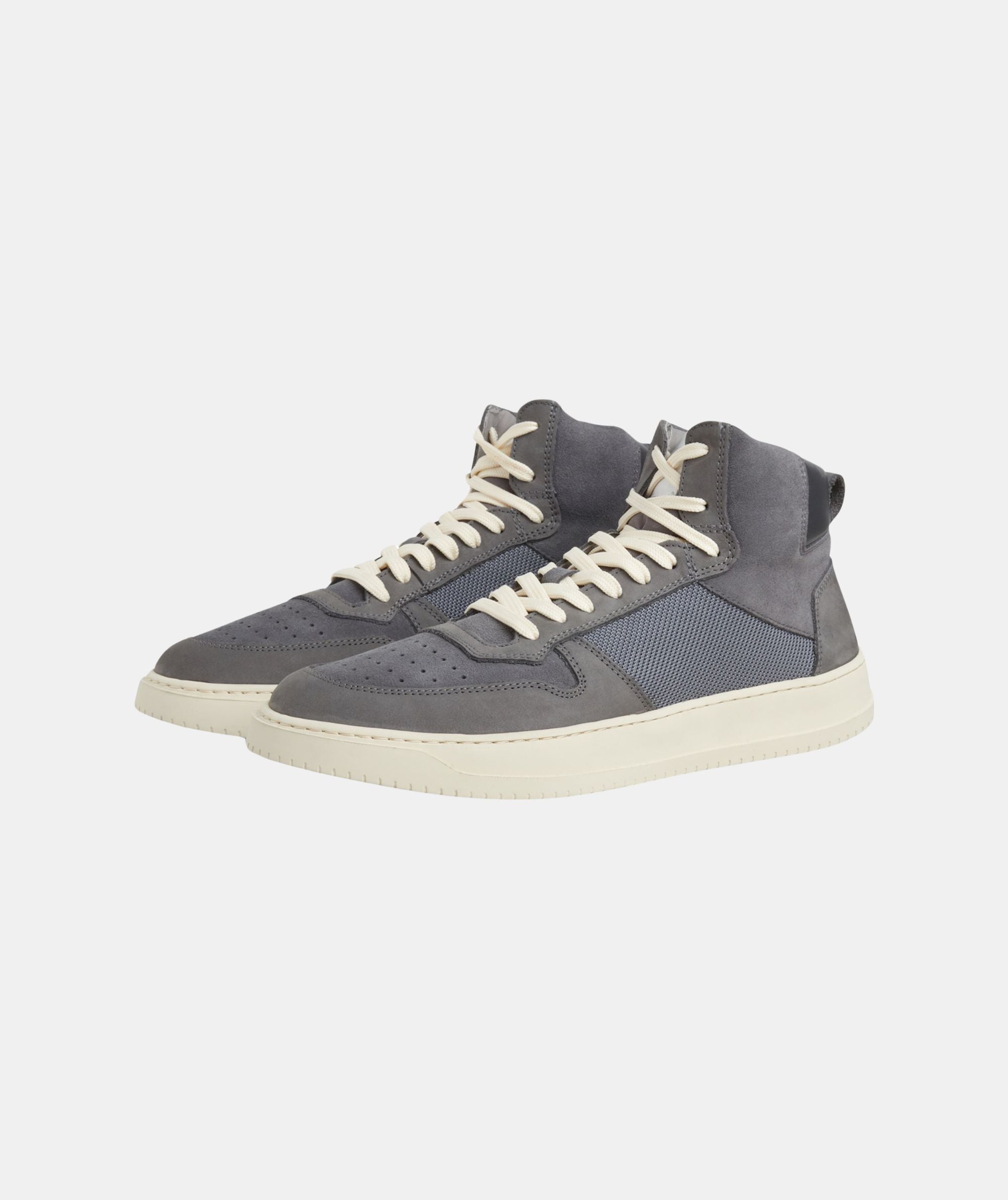 Garment Project sneakers | Legacy Mid Brain Mix | ANTRACITE.COM