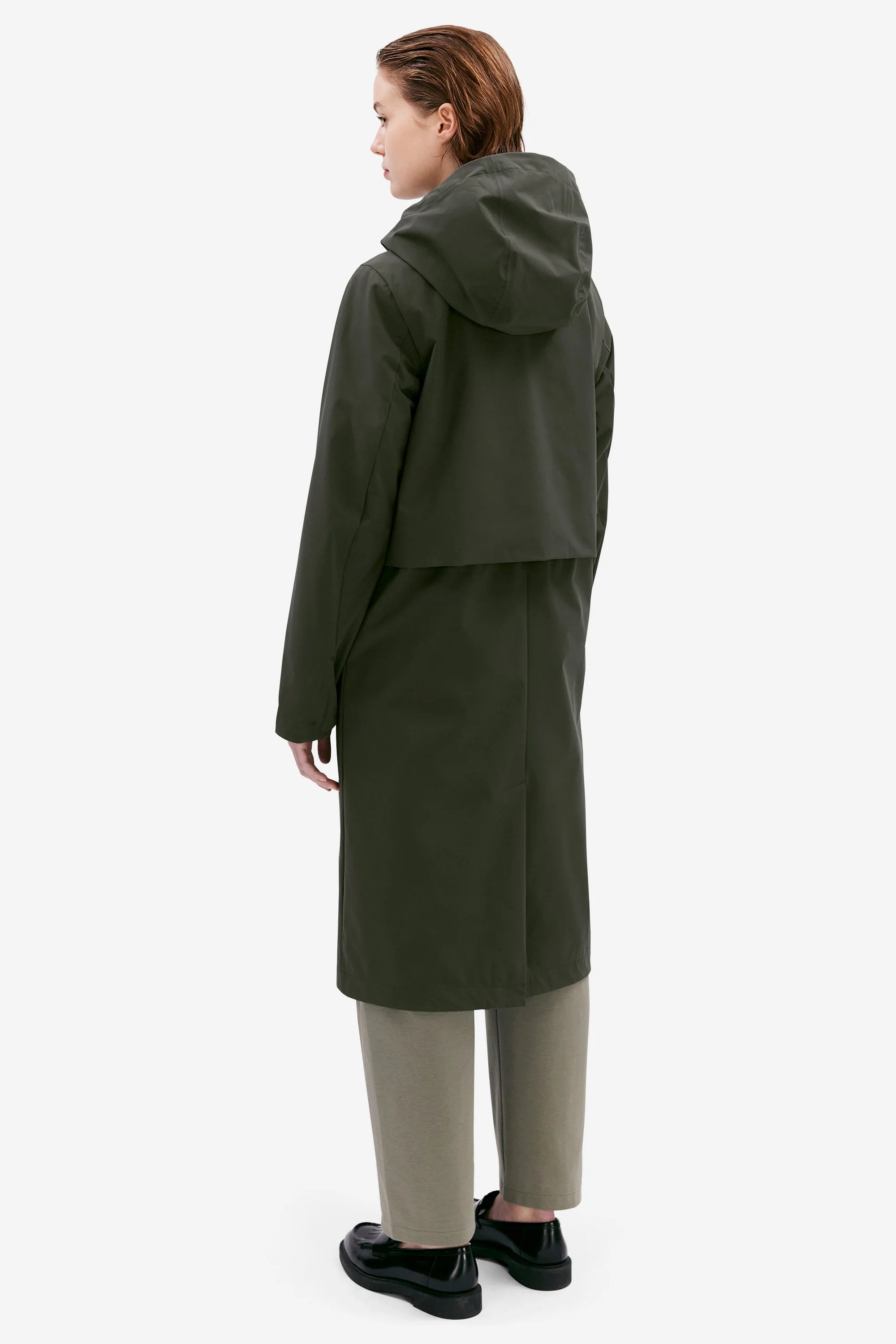 Elvine Tussenjas voor Dames | LOTTEN - SHELTER GREEN | Antracite.com