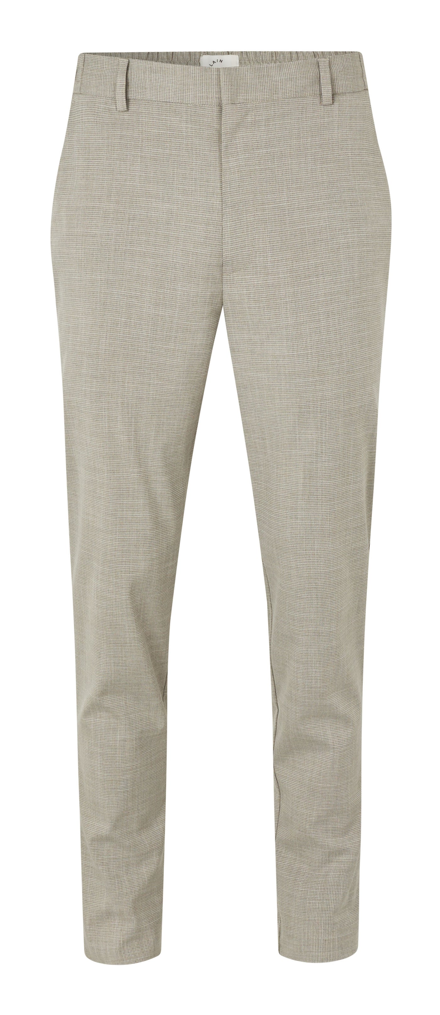Plain Broek voor Heren | THEOPL 570 - LIGHT ARMY MINI GRID