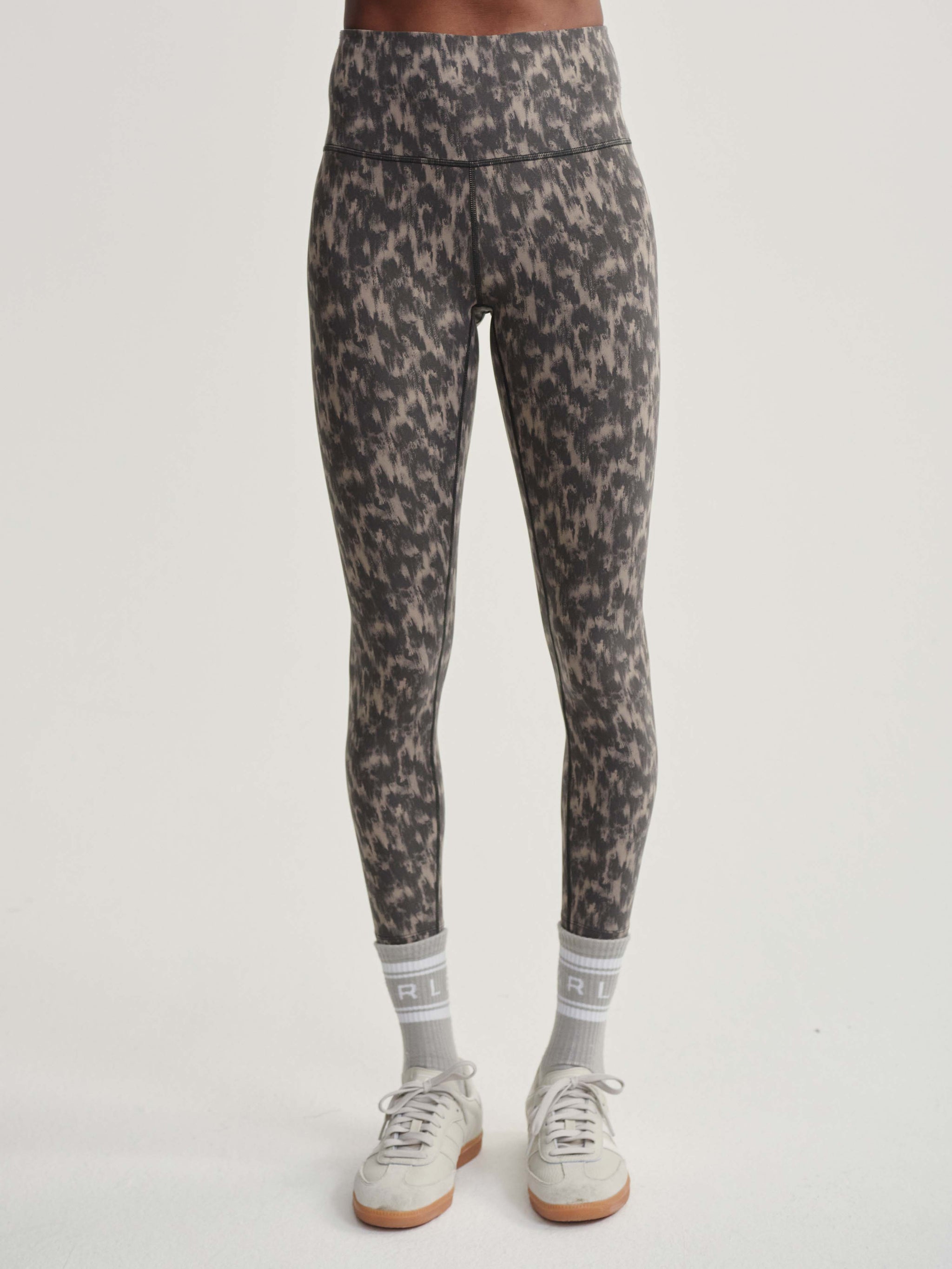 LET'S MOVE HIGH LEGGING 25 - ABSTRACT MOTION TEXTURE